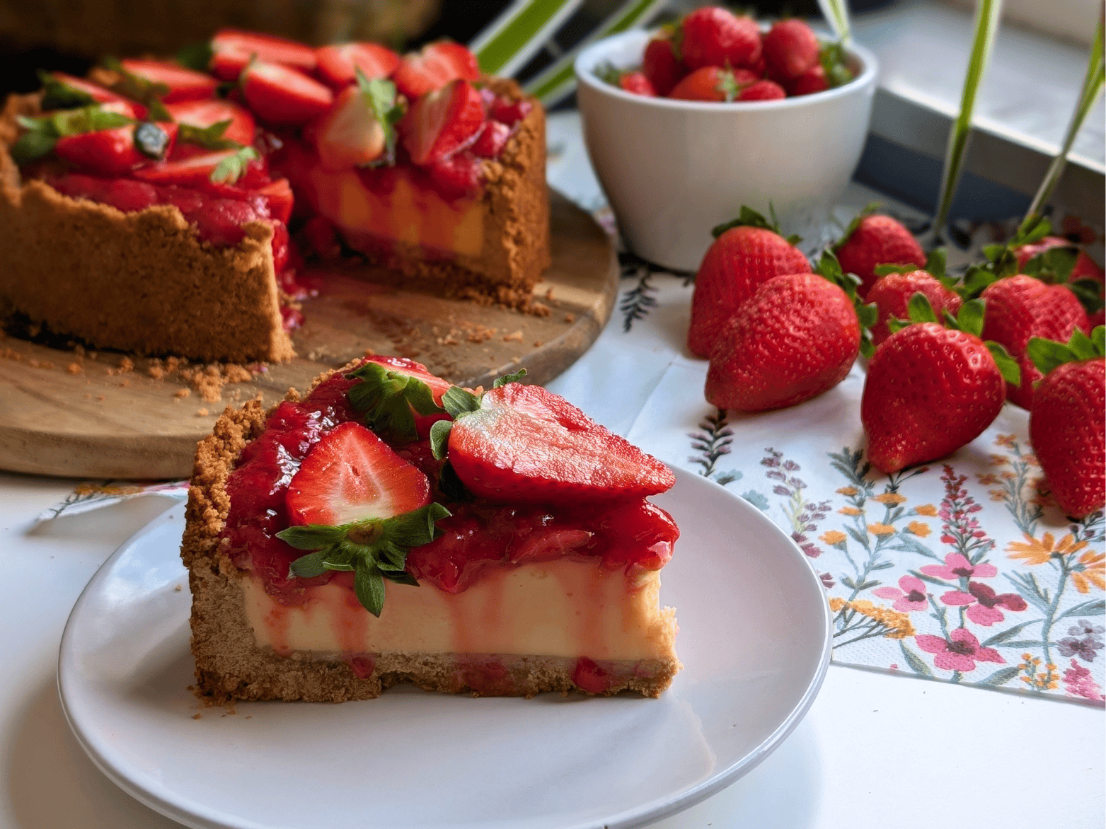 Strawberry Cheesecake - Meat Free Monday